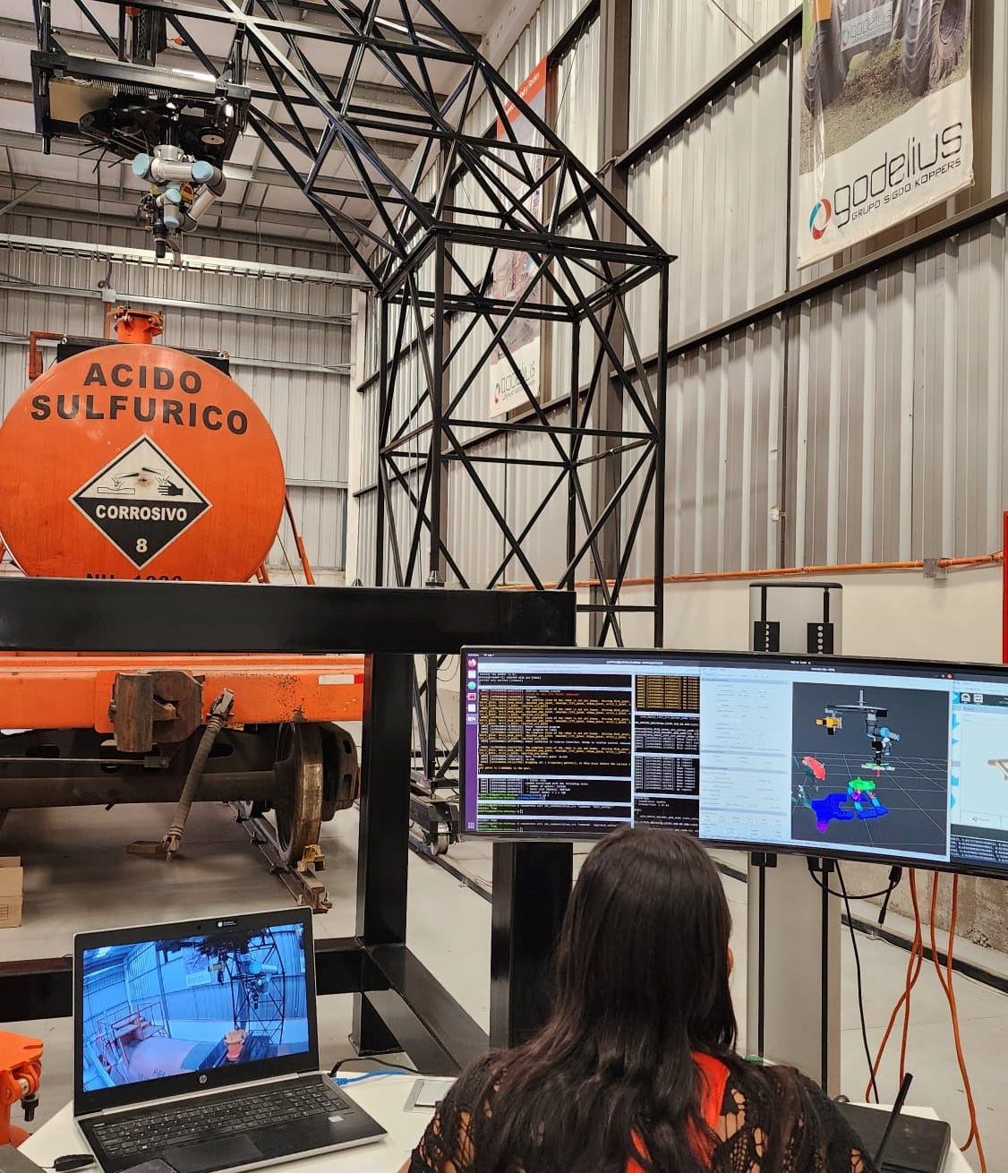 Robotic System for the Acid Loading Process - SK Godelius